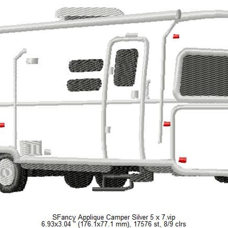 Airstream Embroidery - Etsy