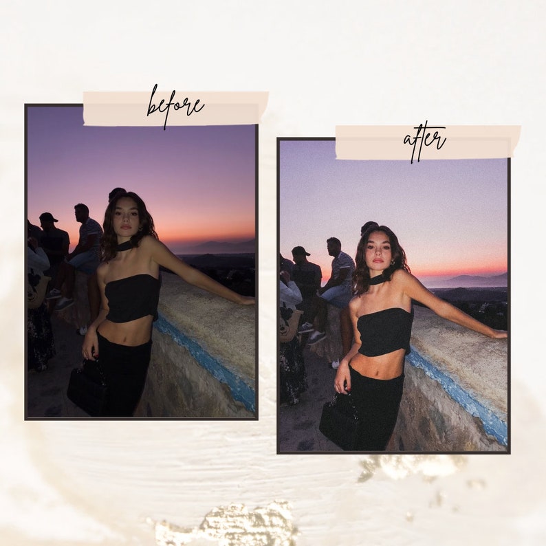 Polaroid Camera Film Vintage Lightroom Mobile Preset, Aesthetic Preset ...