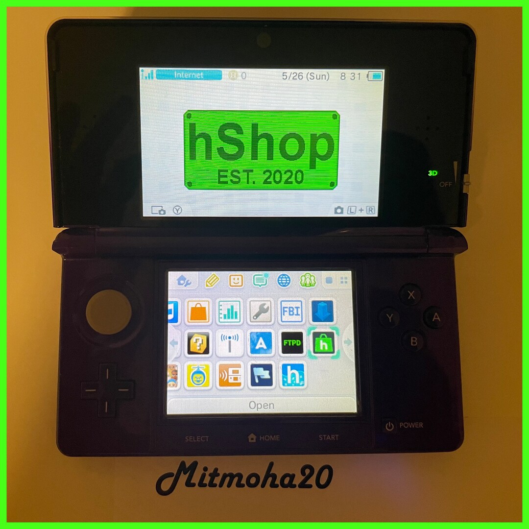 3ds/n3ds/2ds/dsi Mod Mail-in Service Custom Firmware Hshop LUMA - Etsy UK