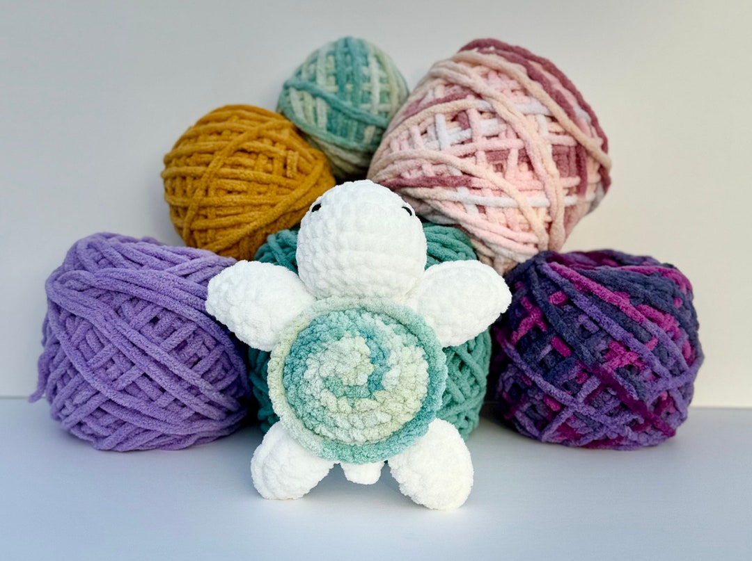 Sweet Sea Turtle Crochet Plush Toy - Etsy