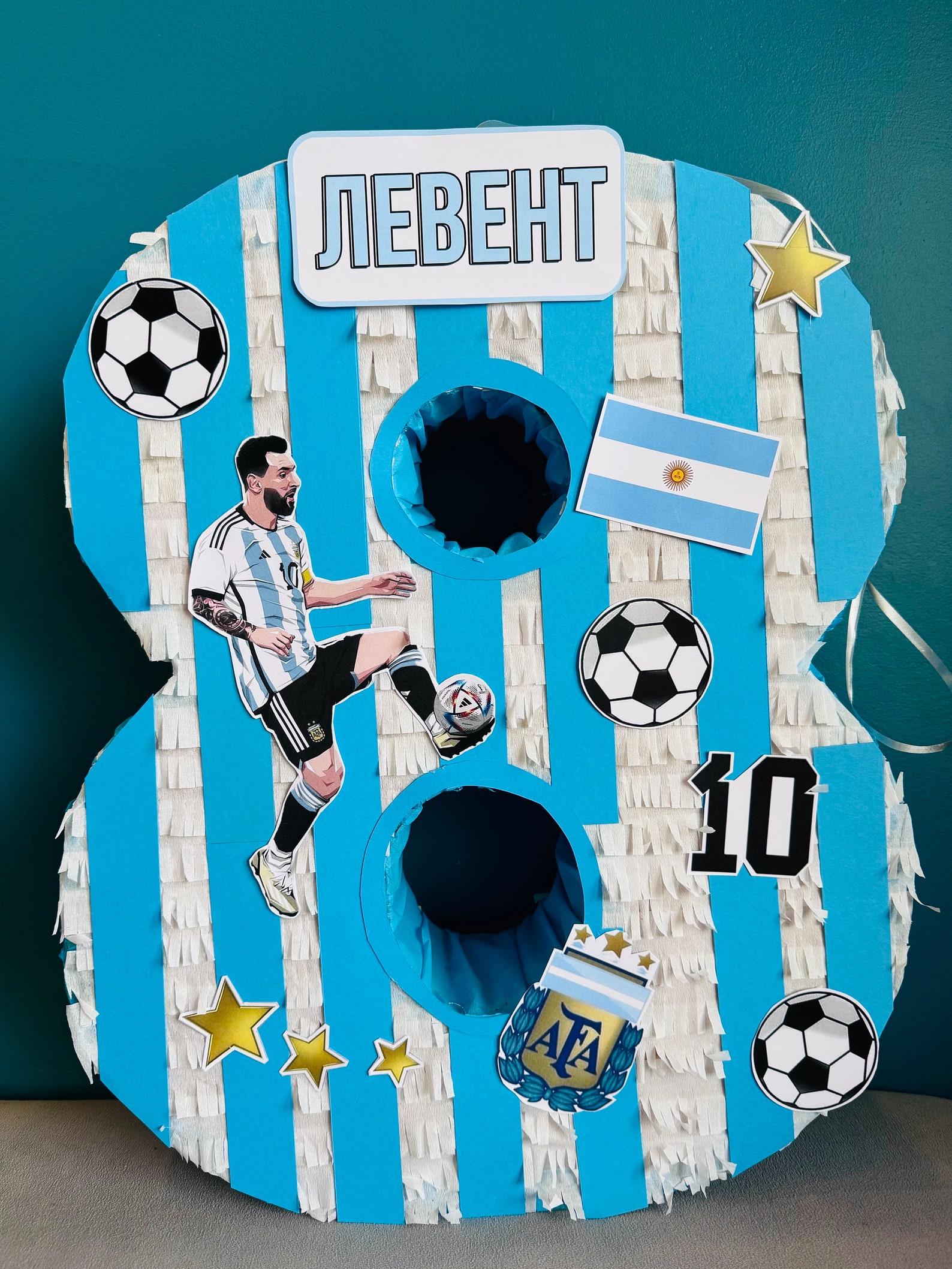 Leo Messi Inspired Piñata - Etsy