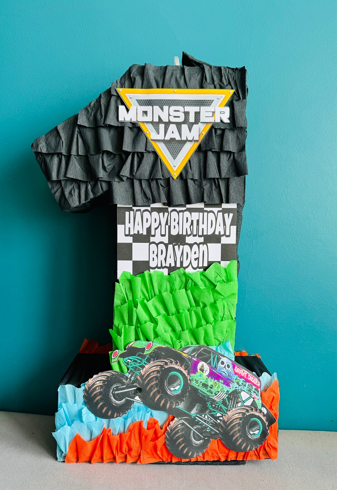 Monster Jam Piñata - Etsy