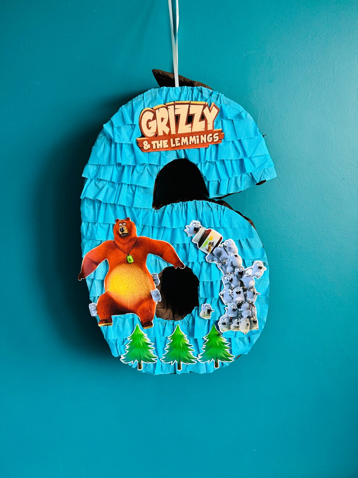 Grizzy and the Lemmings Inspired Piñata - Etsy