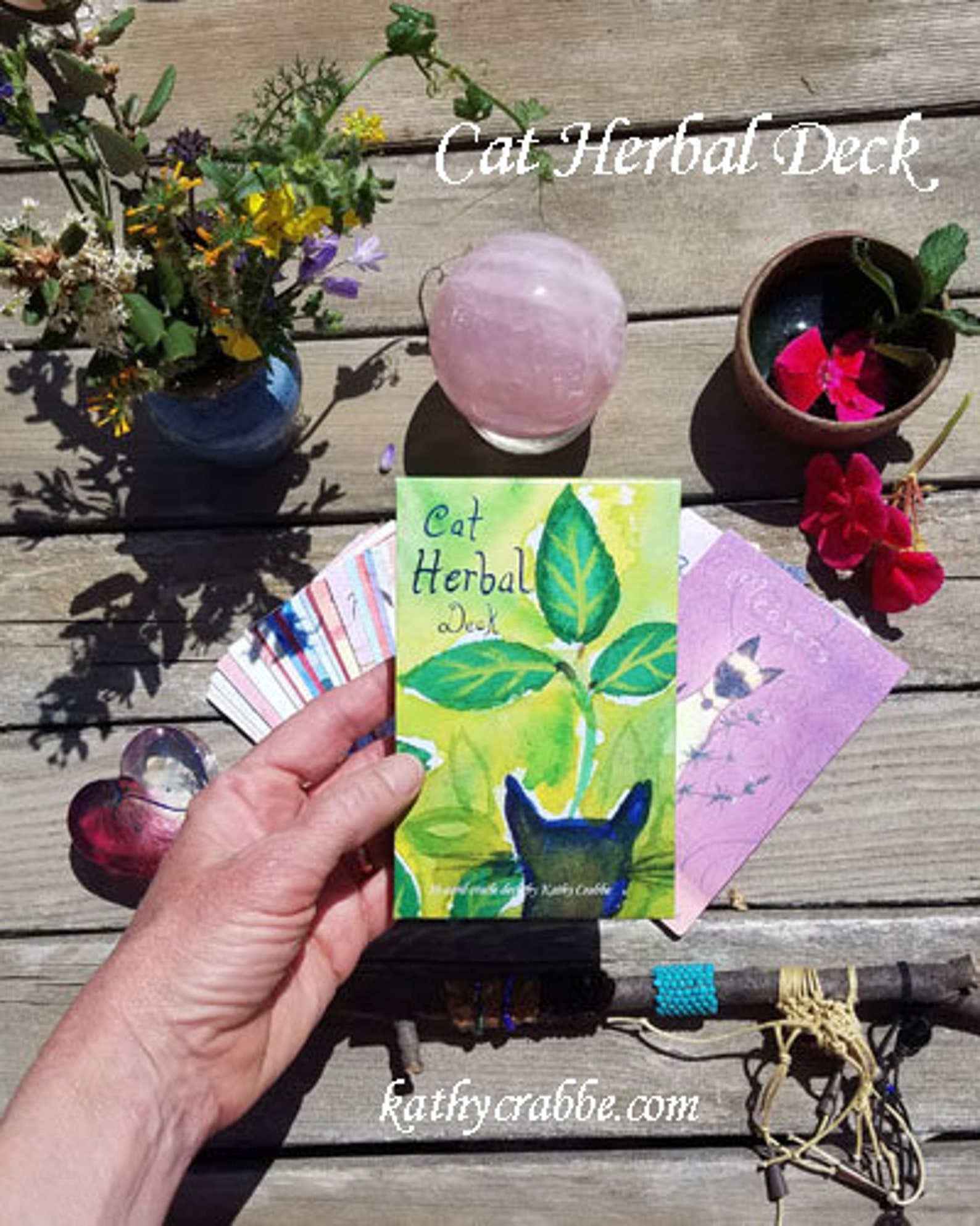 Cat Herbal Oracle Deck, 36 Cards, Boxed, Oracle, Cats, Healing, Witchy ...