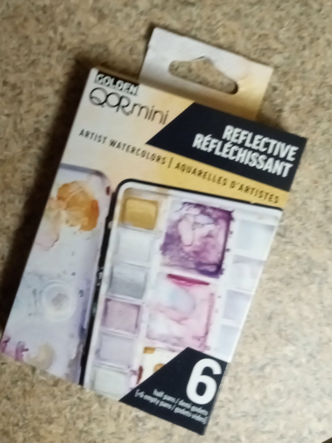 GOLDEN QOR Mini Reflective Artist Watercolors - Etsy
