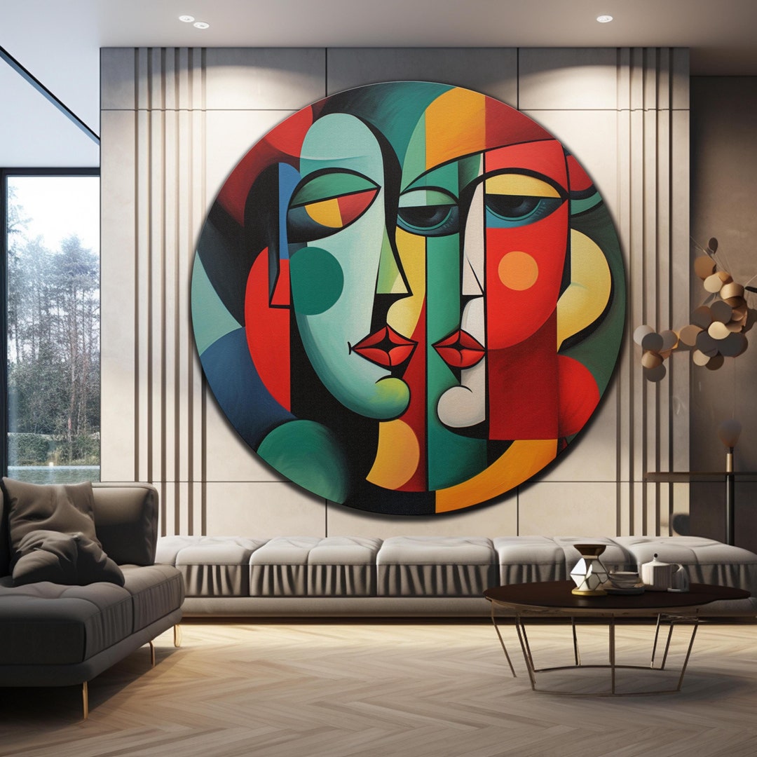 Pablo Picasso Wall Art, Tempered Glass Wall Art, Large Glass Wall Art ...