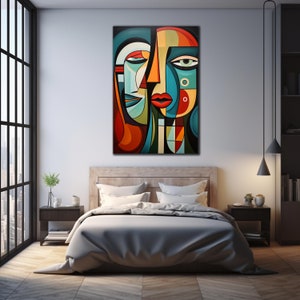 Pablo Picasso Wall Art, Tempered Glass Wall Art, Glass Printing, Large ...