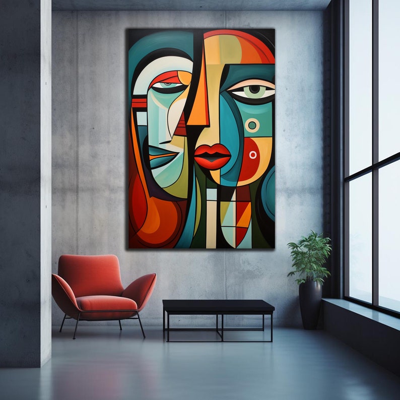 Pablo Picasso Wall Art, Tempered Glass Wall Art, Glass Printing, Large ...