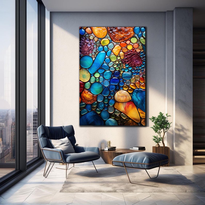 Stained Glass Print, Tempered Glass Wall Art, Glass Printing, Glass ...