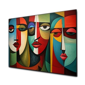Pablo Picasso Wall Art, Tempered Glass Wall Art, Glass Printing, Large ...