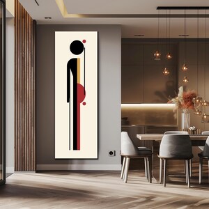 Modern Stained Wall Art, Geometric Shapes Wall Art, Tempered Glass Wall ...