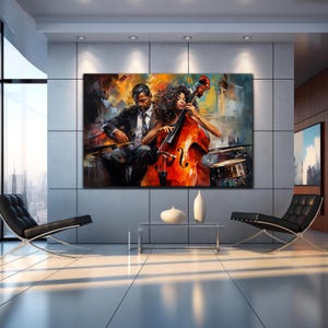 Music Wall Art, Jazz Wall Art, Tempered Glass Wall Art, Glass Printing ...