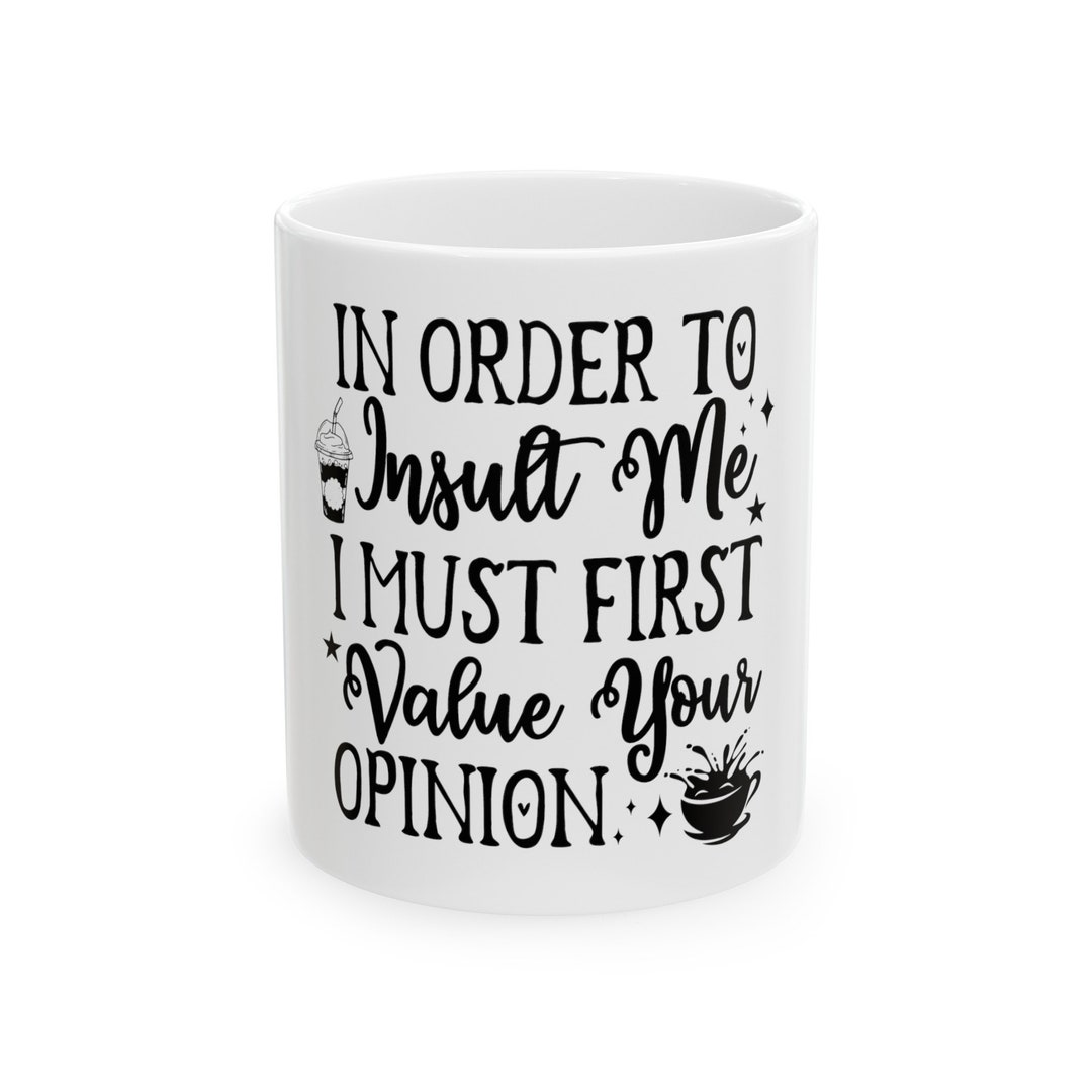 Funny Coffee Mug Office Humor & Work Gift, Unique 11oz Birthday Present ...