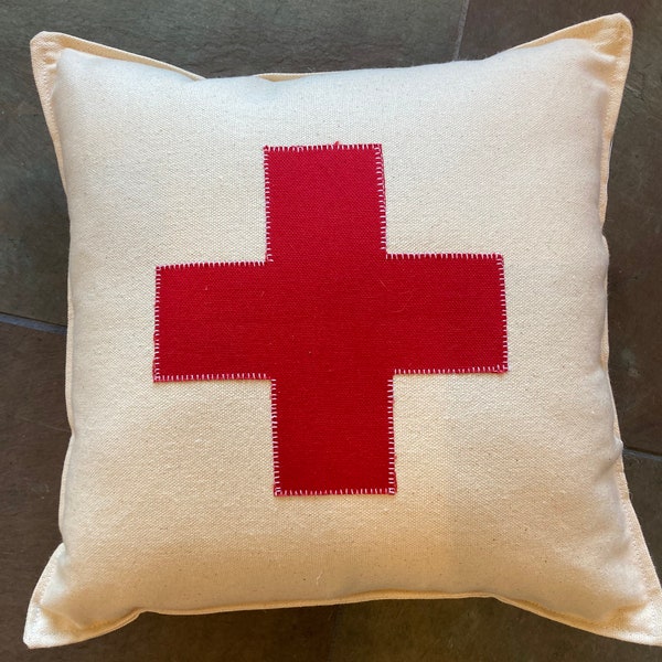 Cross Pillow - Etsy