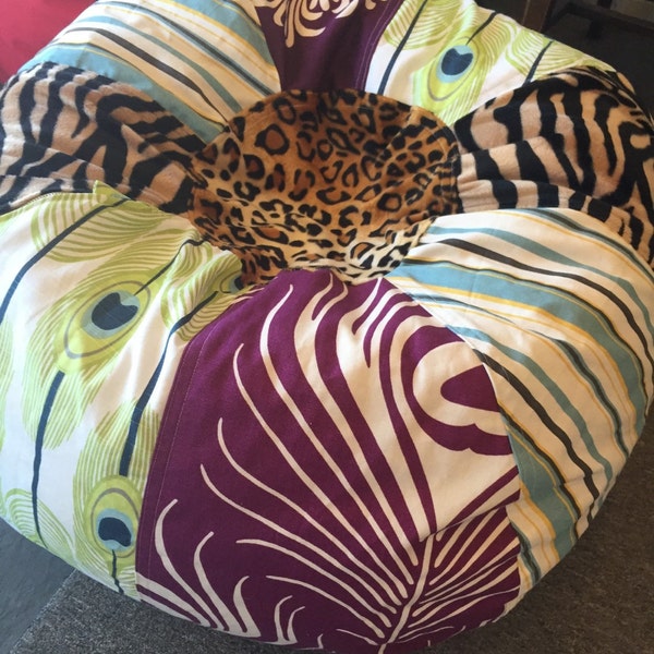 Paisley Bean Bag - Etsy