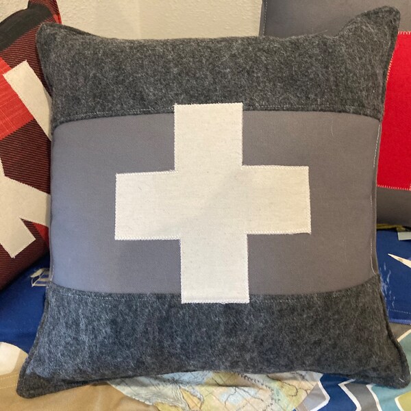 Swiss Army Pillow - Etsy