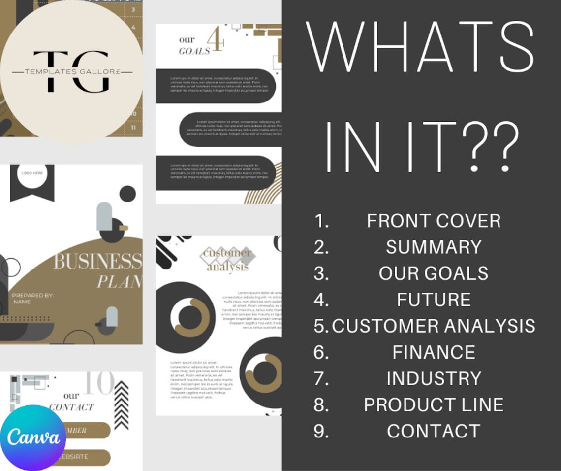 Business Plan Template - Etsy