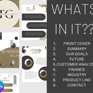 Business Plan Template - Etsy