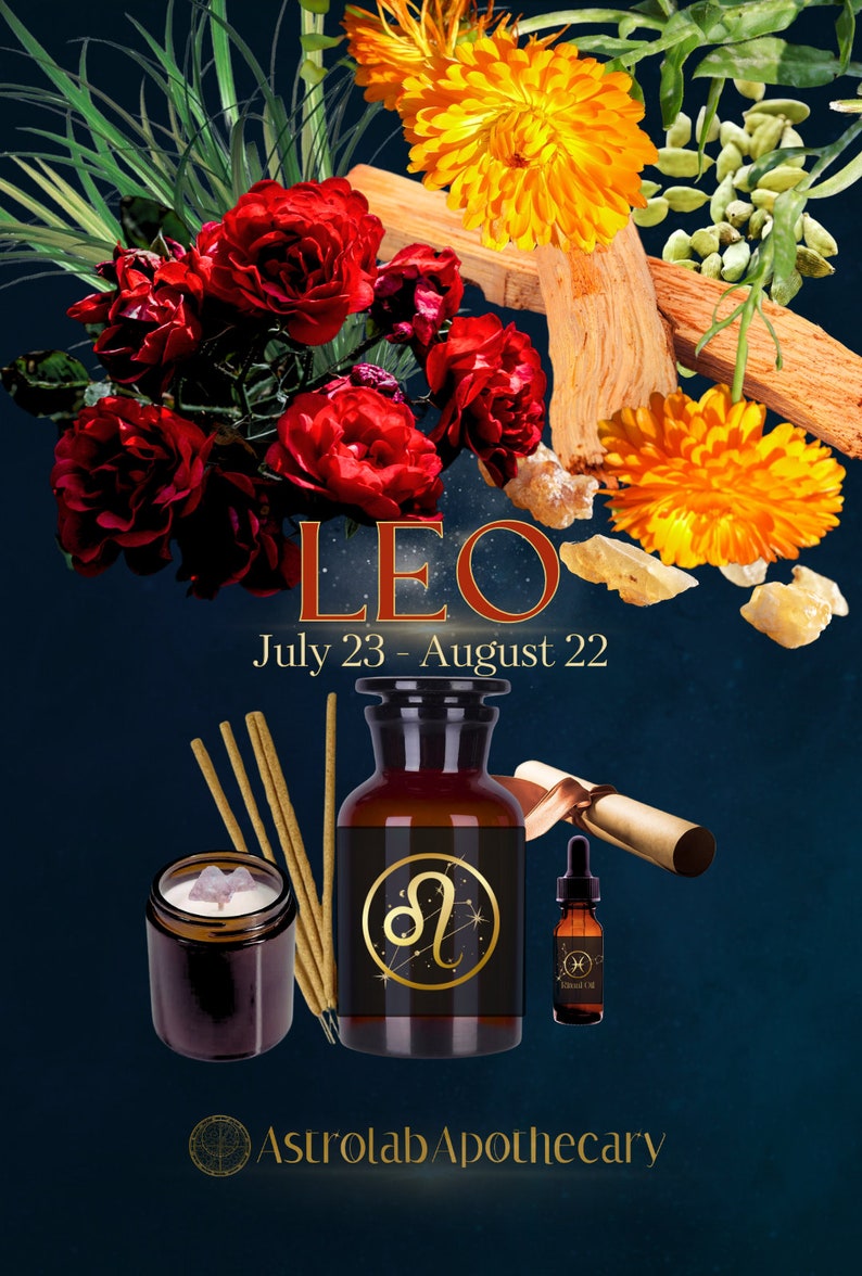 LEO Self-care Ritual Bath Gift Set Includes Bath Salts, 'empress Energy ...