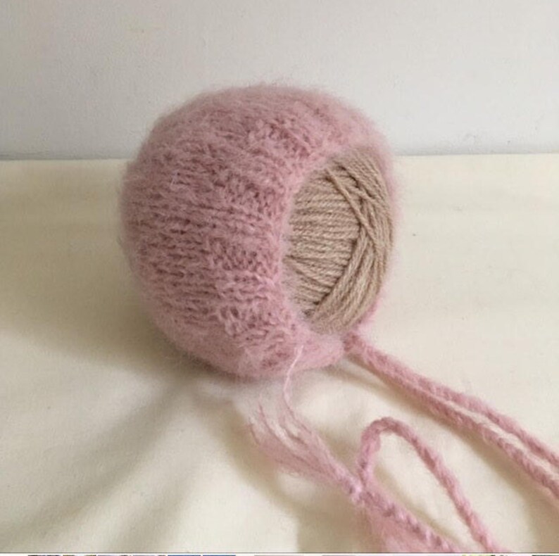 Newborn Bonnet Newborn Photo Prop Baby Bonnet Neutral | Etsy
