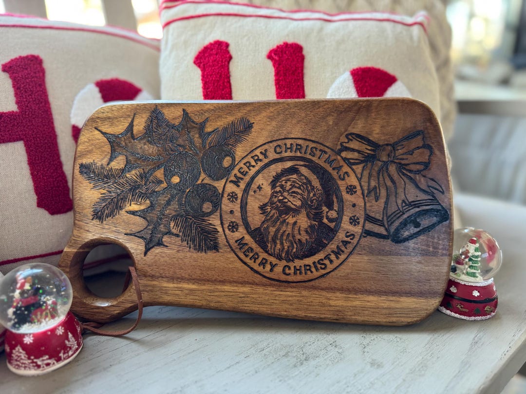Christmas Serving Board - Etsy