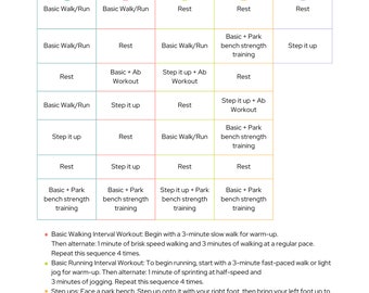 30-day Hula Hoop Challenge Printable PDF Workout Plan Transform Your ...