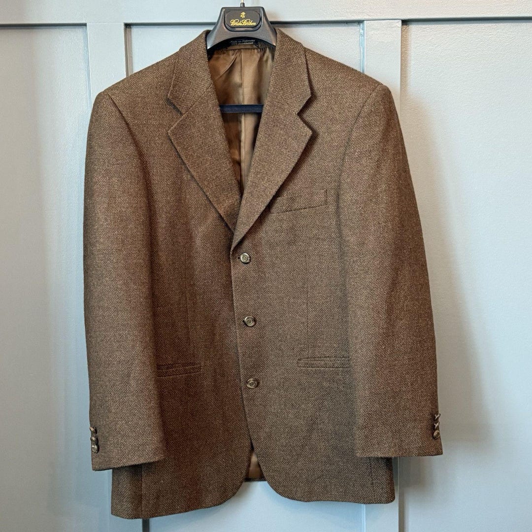 Vintage Bert Pulitzer Sport Coat 38R 100% Lambswool Tweed Collector's ...