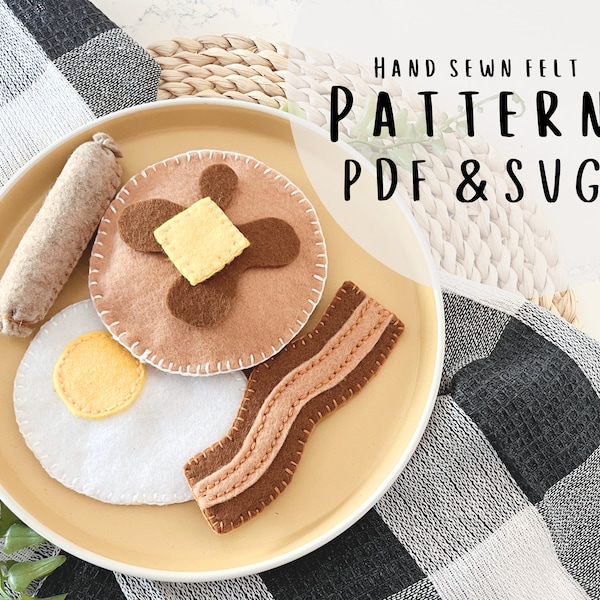 Felt Food Pattern - Etsy