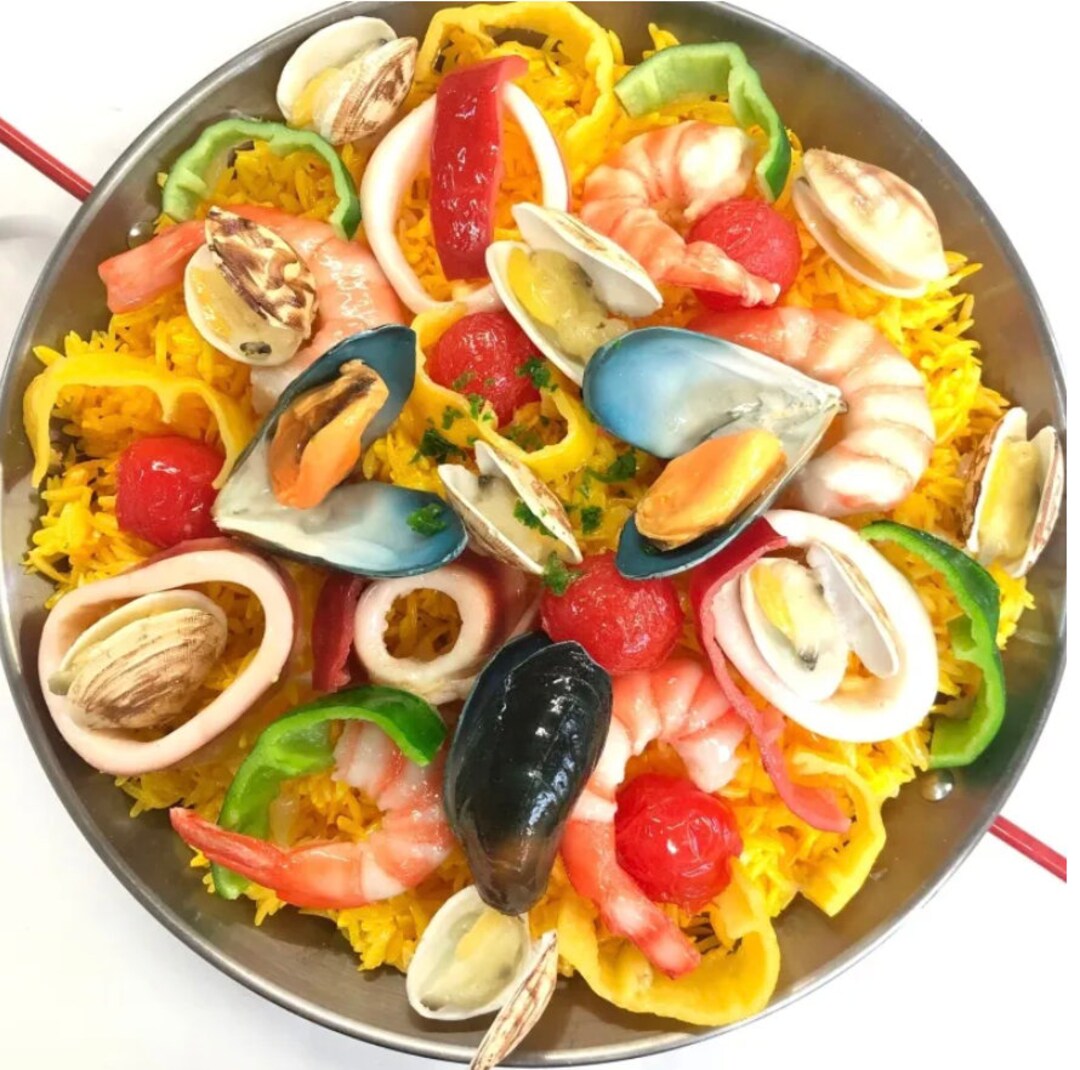 Paella, Fakefood, Food Sample, Japanese, Handmade, Interior Ornament - Etsy