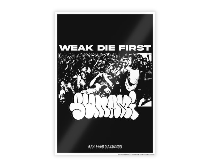 Sunami Hardcore Poster || Hardcore Poster, Metal Poster, Band Poster ...