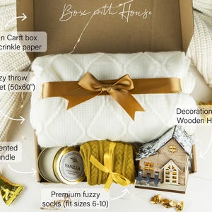 Mom Gift Set, Plant Gift Box, Hygee Gift Box, Thinking of You Box, Cozy ...