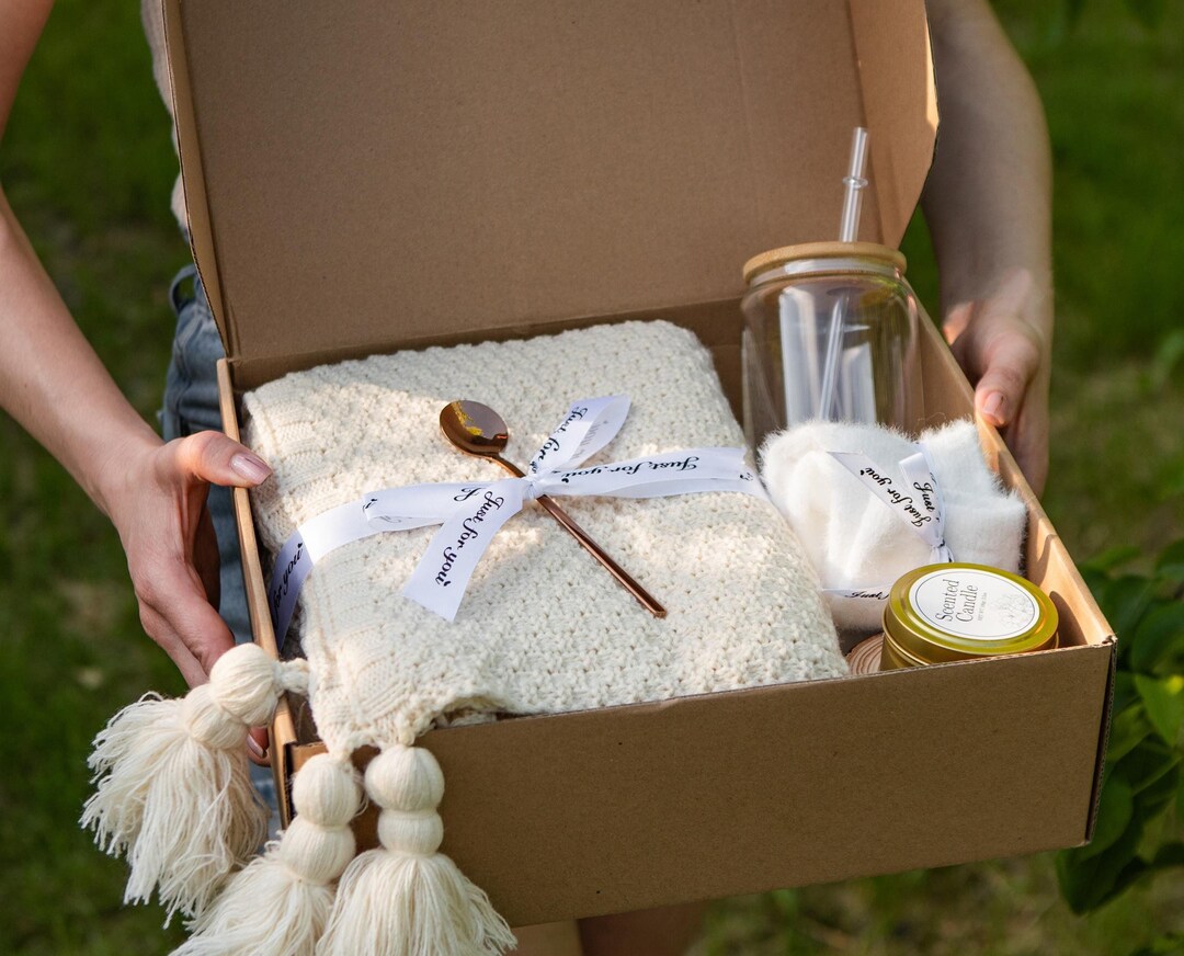 Self Love Box, Mental Health Care Gift for Her, Encouragement Box, Feel ...