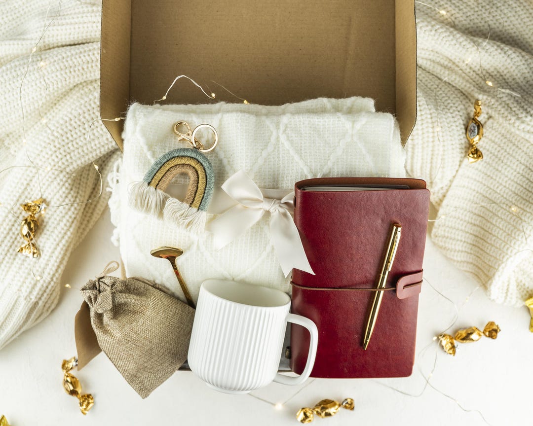 Mysterious Gift Box for Roommate, Destress Gift Basket, Hygge 30th ...
