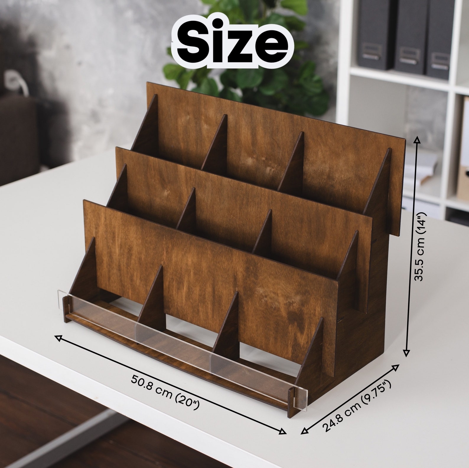 Greeting Card Display Rack, Postcard Holder Desktop, Greeting Card ...