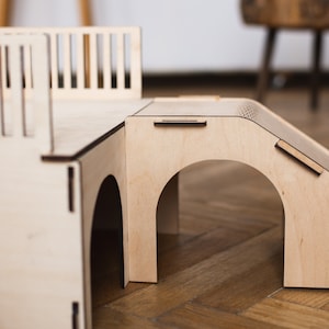 Wooden Hamster House, Wooden Hamster Hideout, Hamster Ramp, Rat House ...