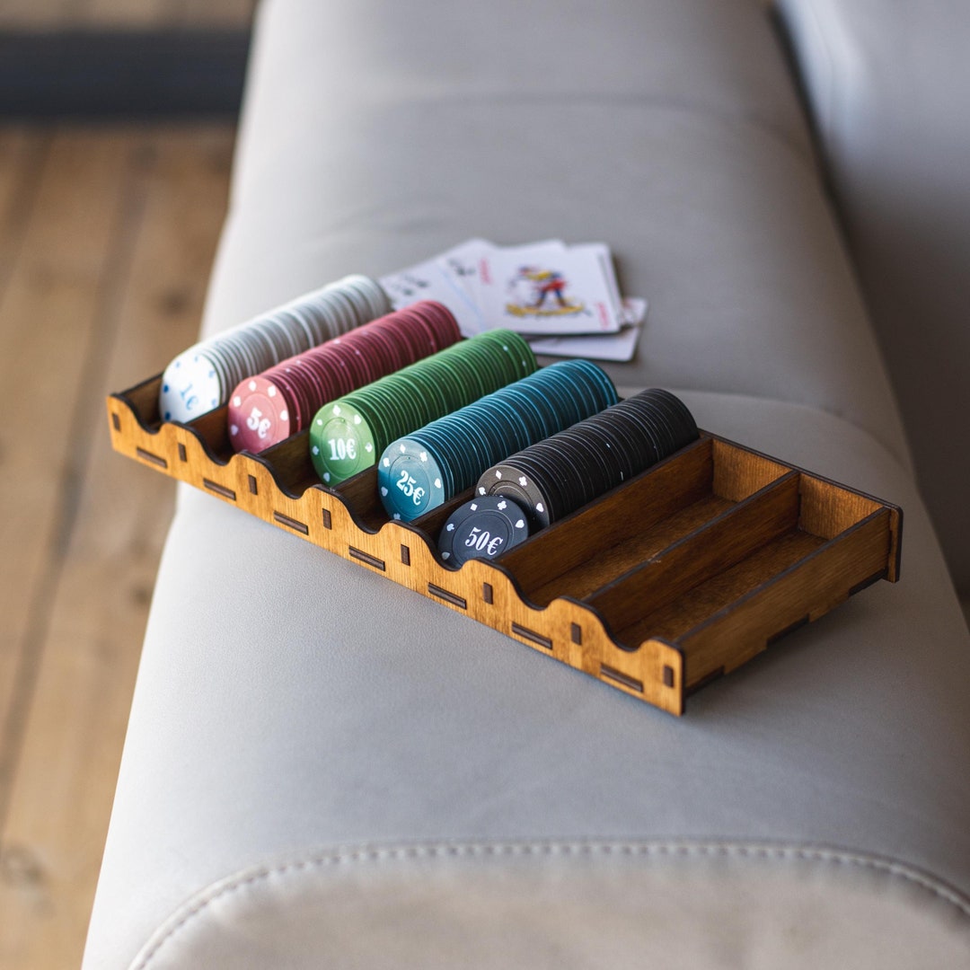 Poker Chip Tray, Poker Chip Holder, Poker Chip Rack, Poker Chip Storage ...