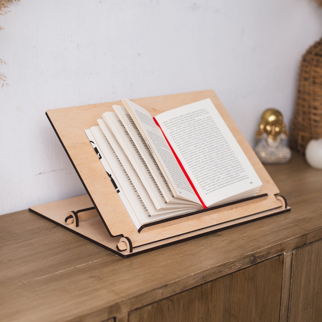 Adjustable Book Stand, Book Stand for Reading, Portable Book Stand ...