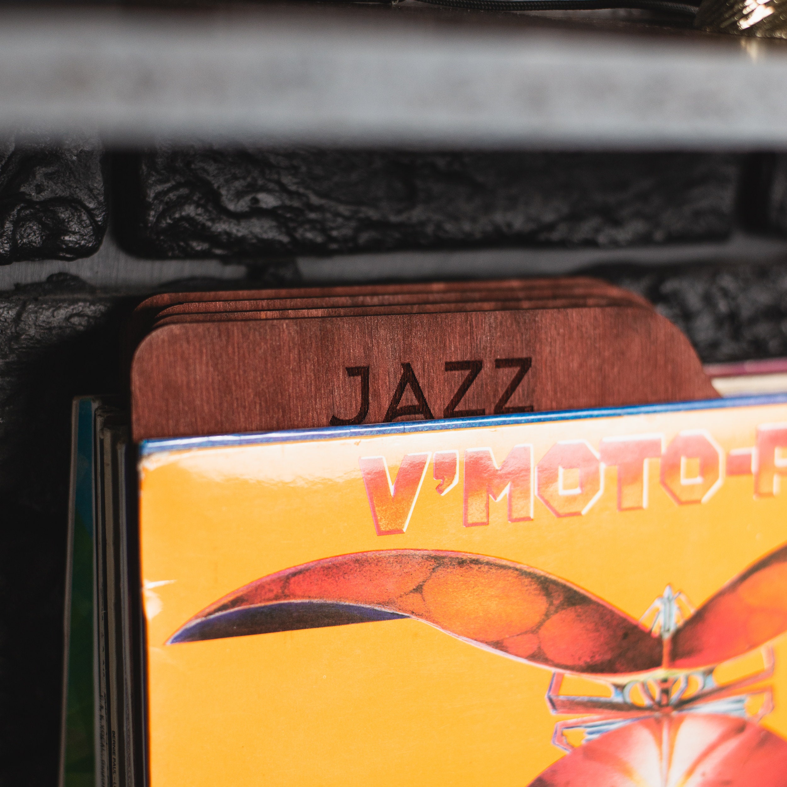 Vinyl Record Dividers Genre, Wood Vinyl Record Dividers, Music Genre ...