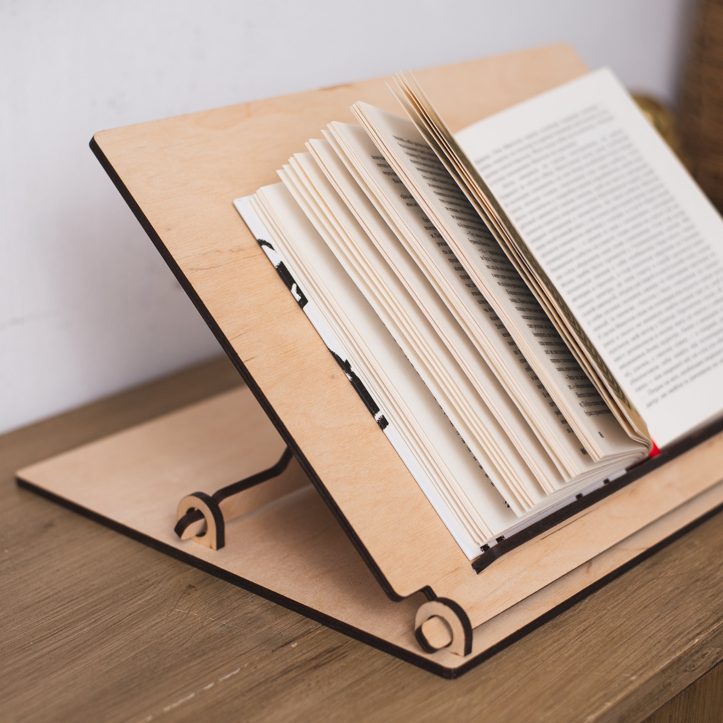 Adjustable Book Stand, Book Stand for Reading, Portable Book Stand ...