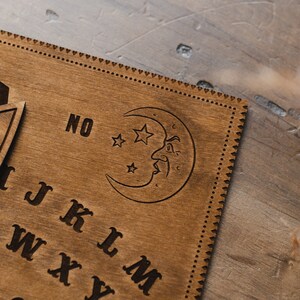 Wooden Ouija Board With Planchette, Ouija Board Wood, Ouija Board ...