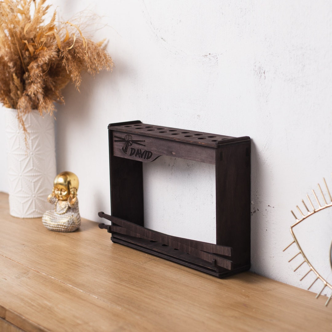 Drumstick Holder, Drum Stick Shelf, Drum Stick Display Case, Drumstick ...