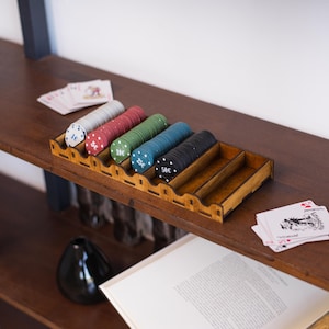 Poker Chip Tray, Poker Chip Holder, Poker Chip Rack, Poker Chip Storage ...