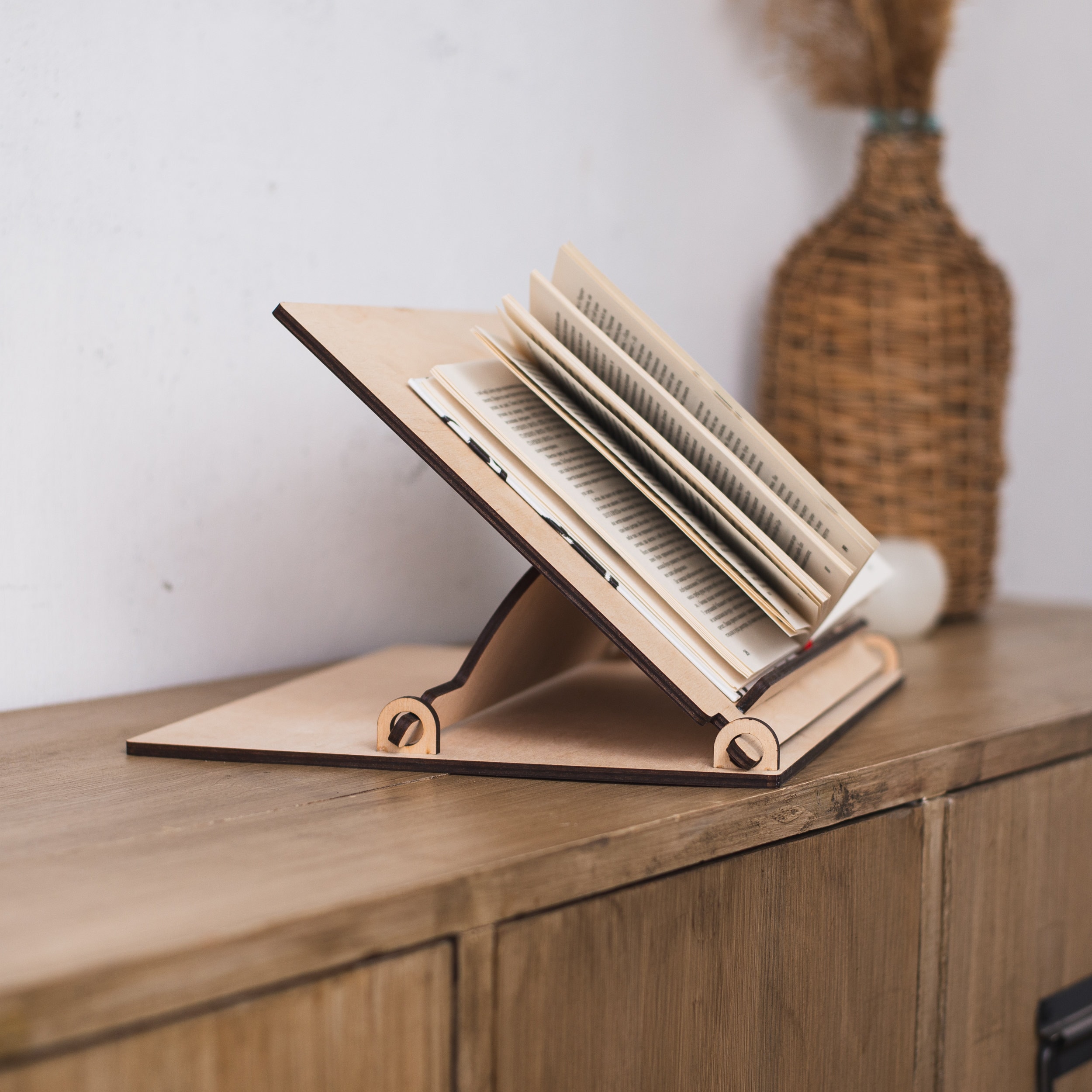 Adjustable Book Stand, Book Stand for Reading, Portable Book Stand ...