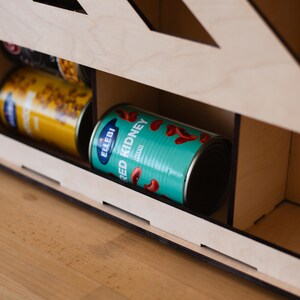 Сanned Food Storage, Pantry Organization, Can Food Storage, Kitchen ...