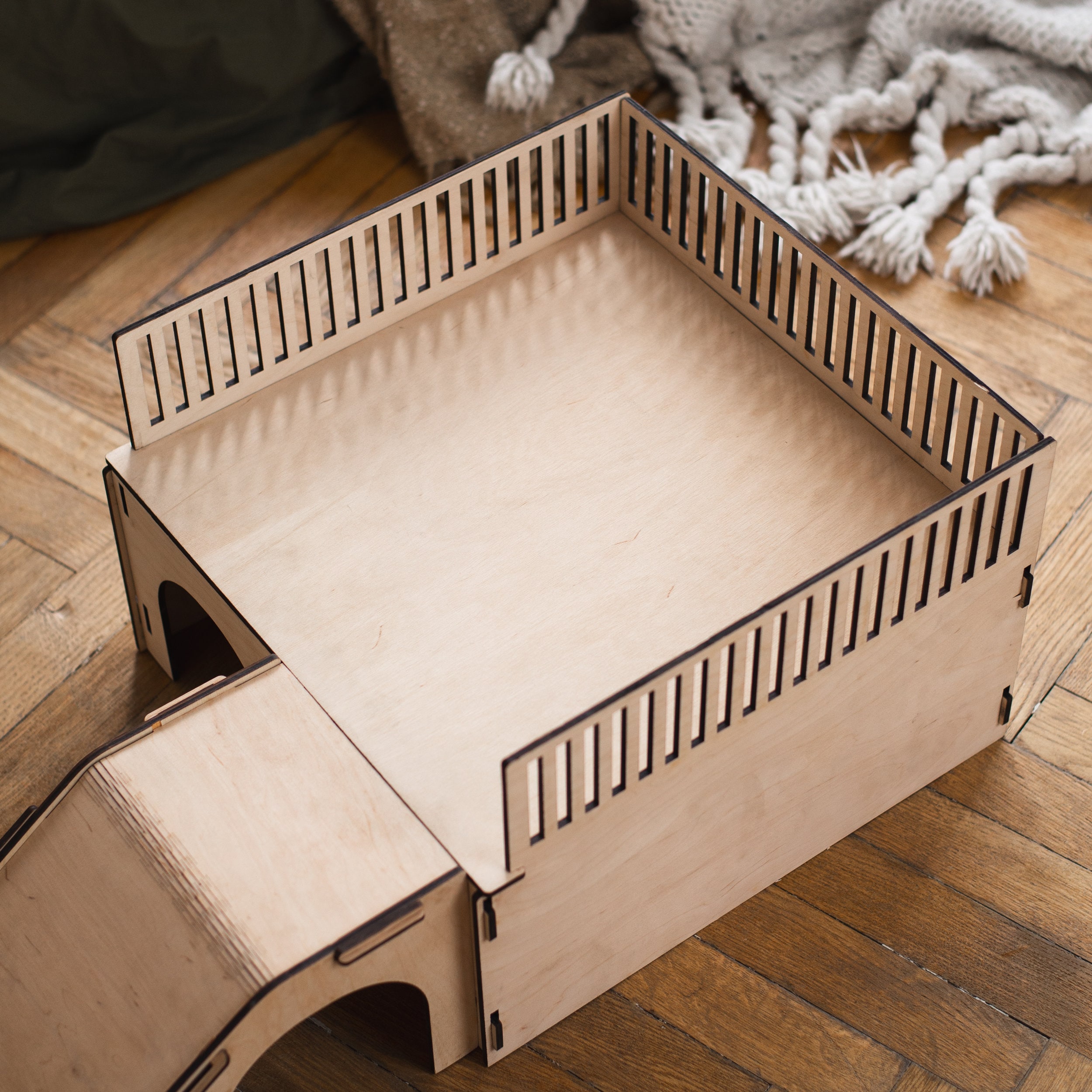 Wooden Hamster House, Wooden Hamster Hideout, Hamster Ramp, Rat House ...
