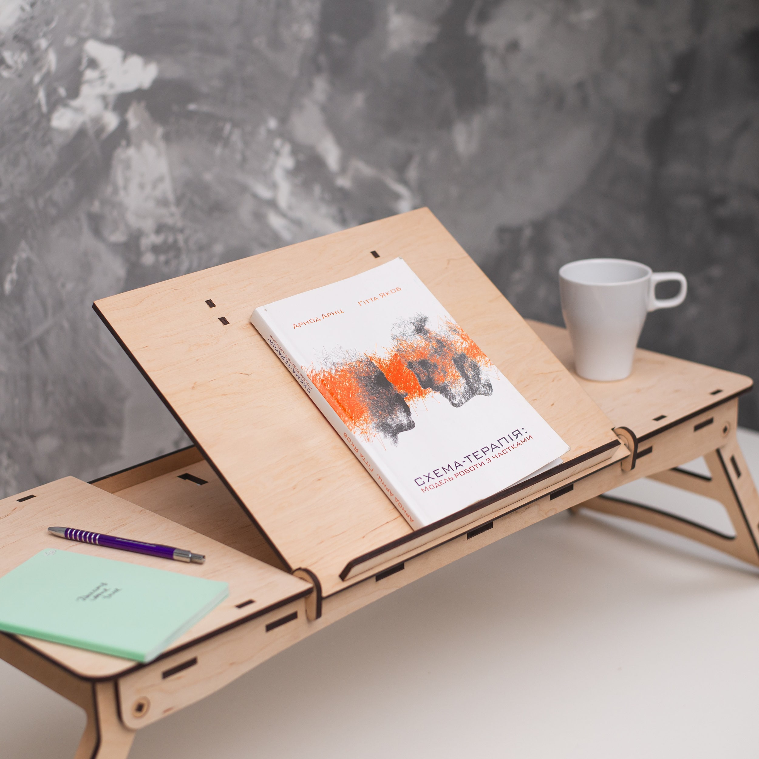 Foldable Laptop Stand Wood, Laptop Bed Tray, Wood Laptop Stand ...