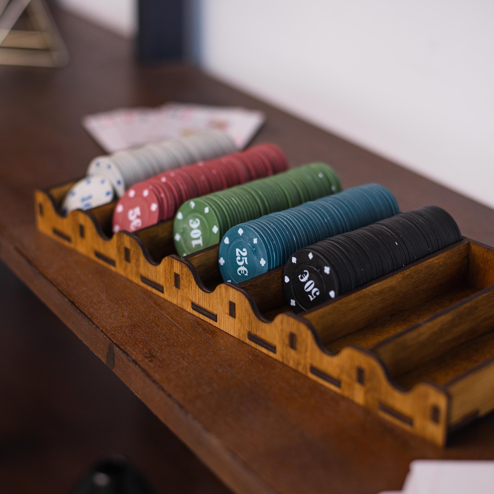 Poker Chip Tray, Poker Chip Holder, Poker Chip Rack, Poker Chip Storage ...