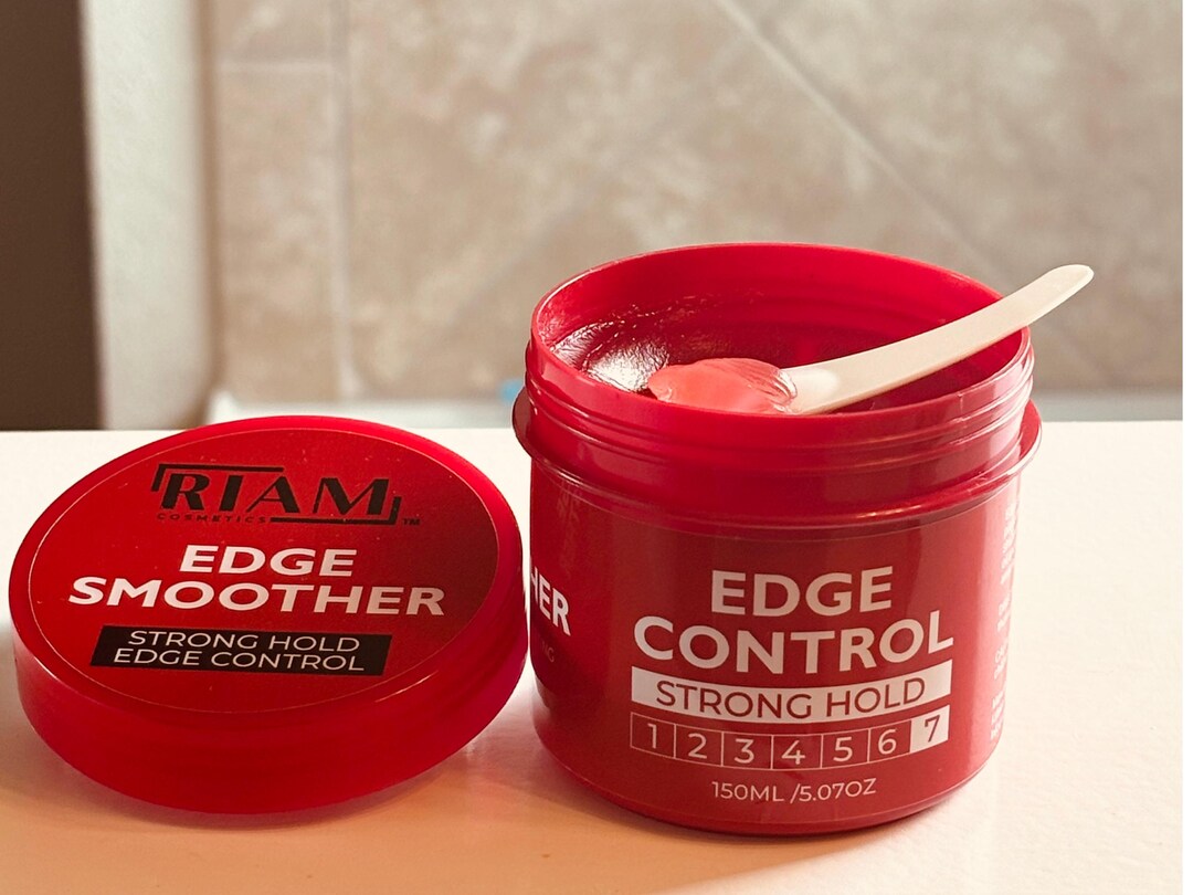 Controle de bordas de fixação extra para cabelos naturais Gel de bordas ...