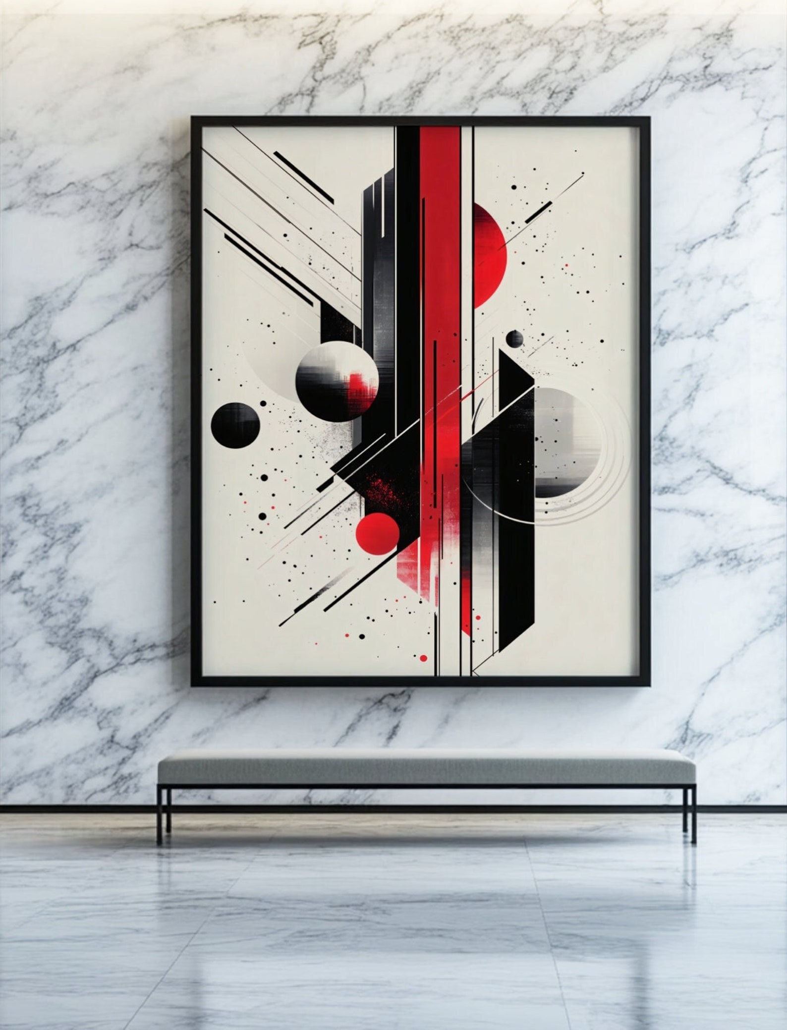 Printable Wall Art Abstract Shifting Perspective | Home Decor | Digital ...