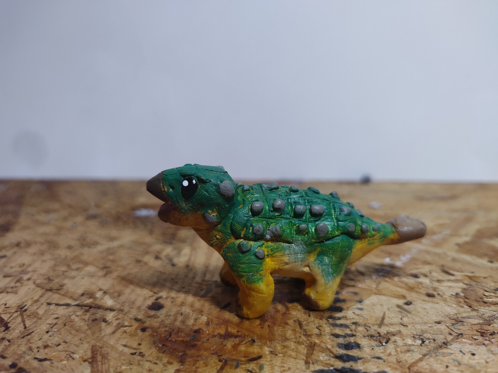 Bumpy the Ankylosaurus Sculpture | Clay Dinosaur Sculpture - Etsy